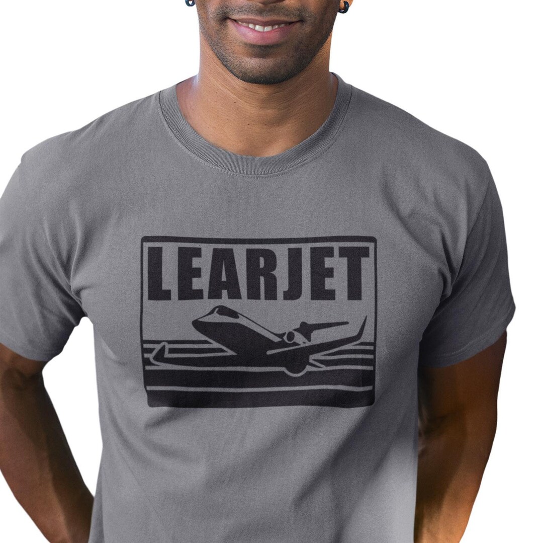 Pilot Shirts Learjet Retro Aviation Logo T-shirt - Etsy