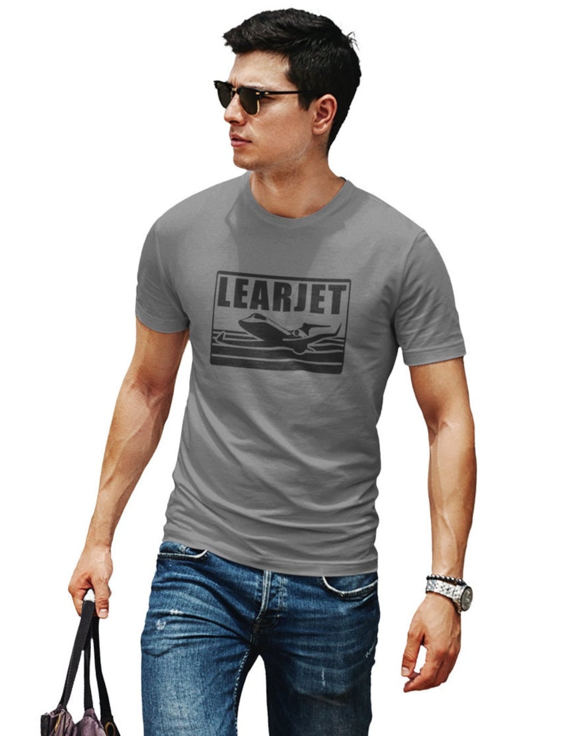 Pilot Shirts Learjet Retro Aviation Logo T-shirt - Etsy