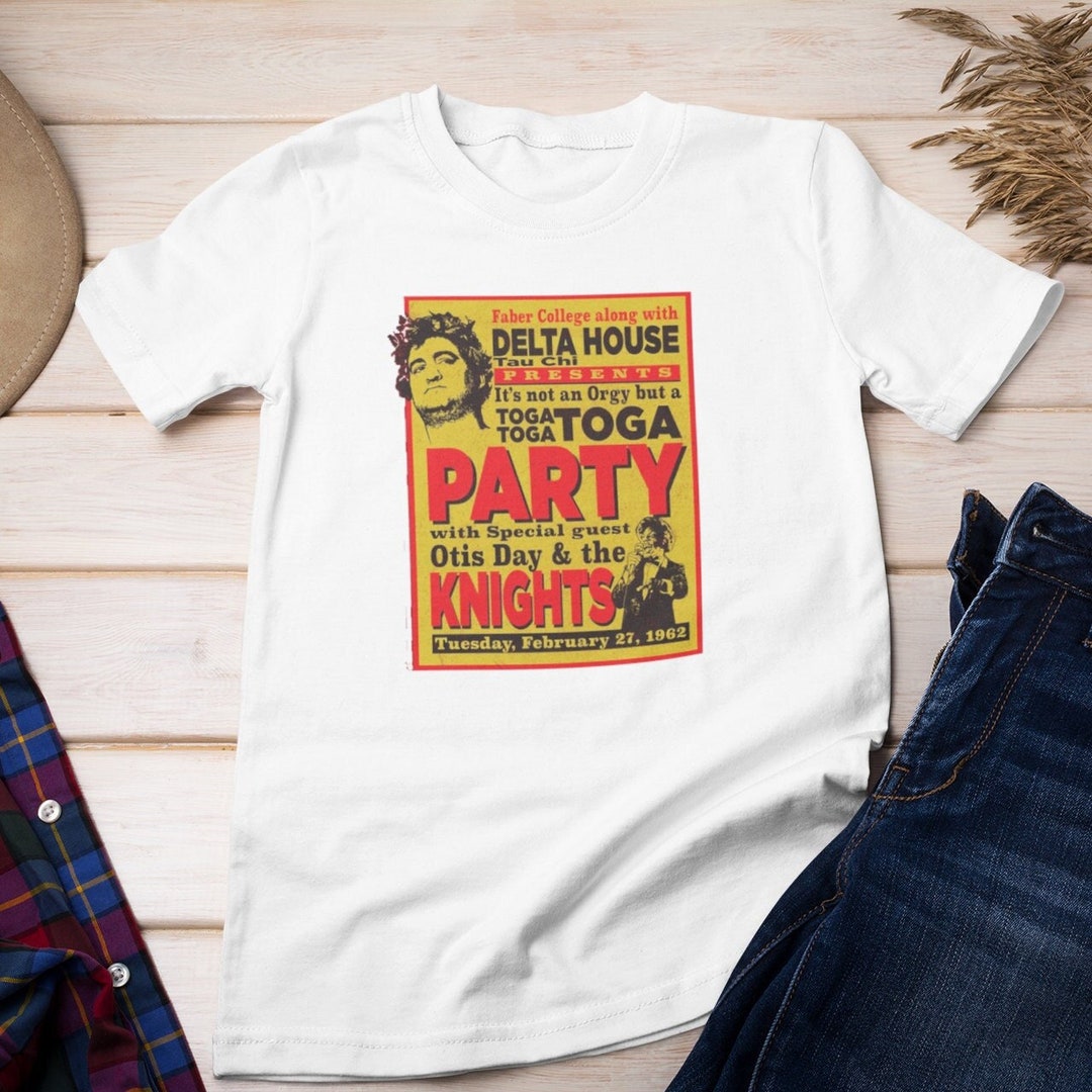 Delta House Toga Party Animal House Movie Funny Shirt 80's Movie Shirt ...