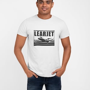 Pilot Shirts Learjet Retro Aviation Logo T-shirt - Etsy