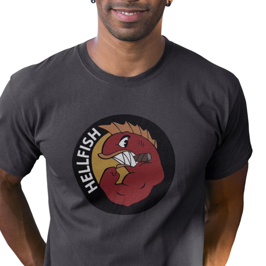 Funny Shirts Simpsons TV Show Gift Hellfish the Simpson Fun Shirts - Etsy