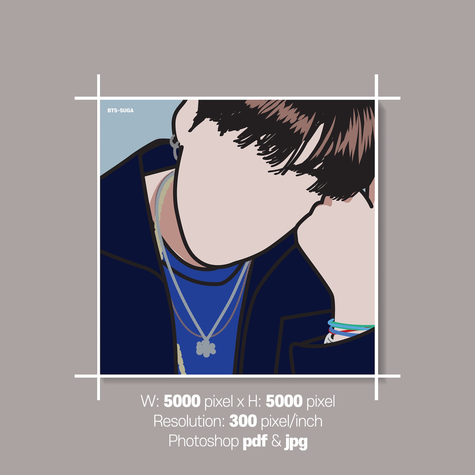 Bts Wall Art Set / Bts Gallery Wall / Bts Set of Print / Bts Printable ...