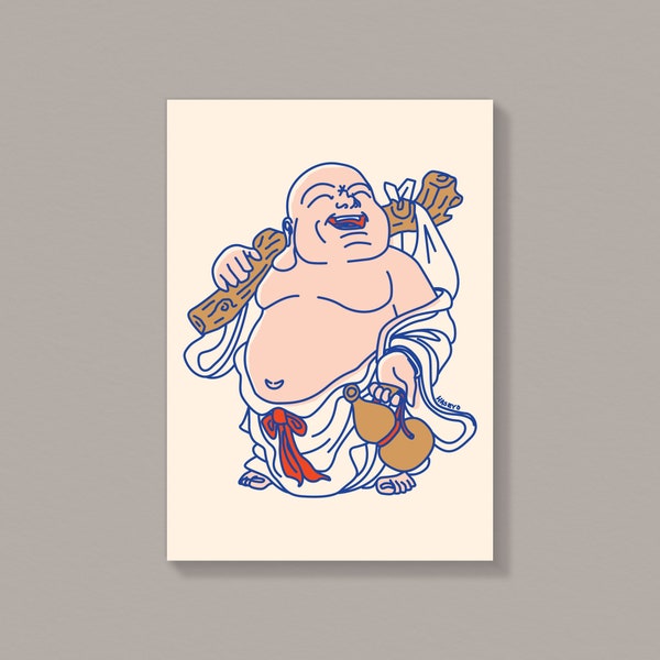 Laughing Buddha - Etsy