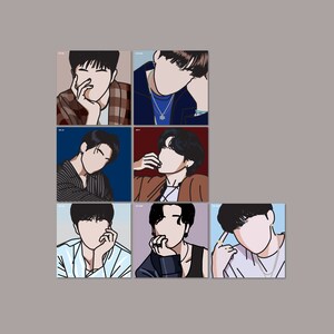 Bts Wall Art Set / Bts Gallery Wall / Bts Set of Print / Bts - Etsy Canada