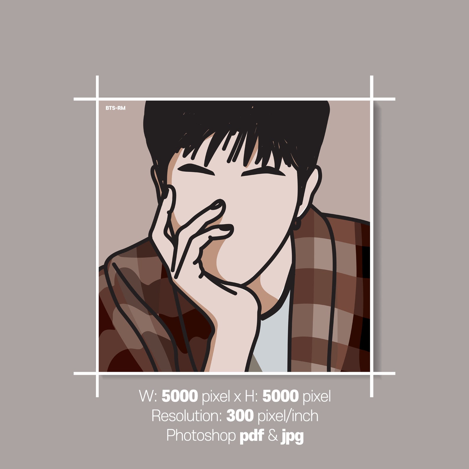 Bts Wall Art Set / Bts Gallery Wall / Bts Set of Print / Bts Printable ...