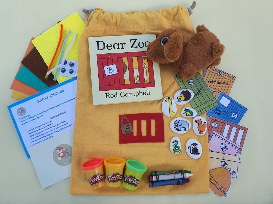 Dear Zoo Story Sack / Busy Bag Story Stones Story Sequencing - Etsy ... Dear Zoo Story Sack / Busy Bag Story Stones Story Sequencing - Etsy ...