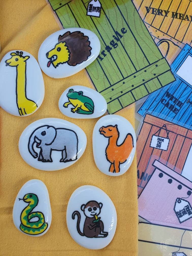 Dear Zoo Story Sack / Busy Bag Story Stones Story Sequencing - Etsy ...
