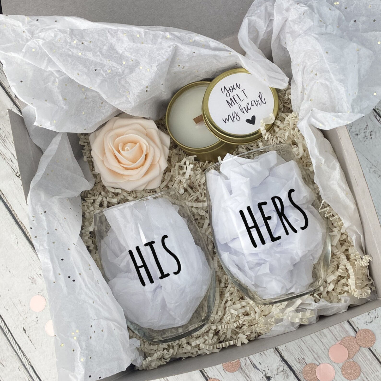 Wedding Gift for Couple Housewarming Gift Box Newlywed - Etsy