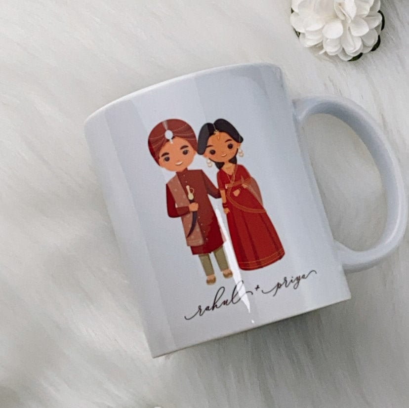 Indian Wedding Mug, Sikh Wedding, Hindu Wedding, 11oz Mug, Dishwasher ...