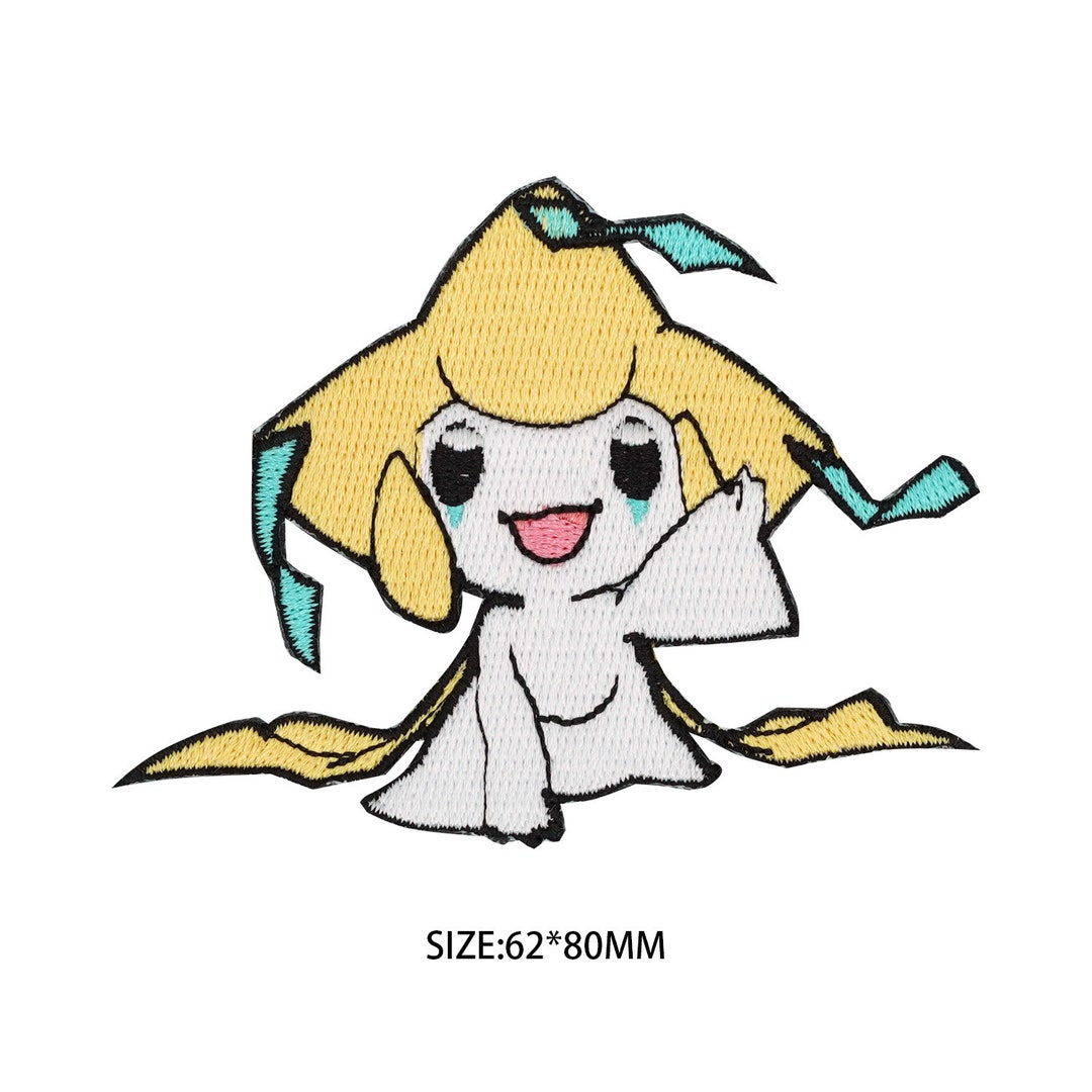 Jirachi Patch Pokemon Iron on Patch Sew on Patch Anime Cartoon Patch ...