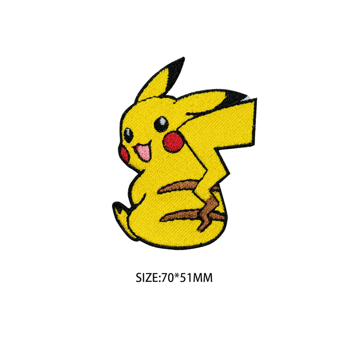 Pikachu patch Pokemon iron on patch sew on patch anime cartoon | Etsy