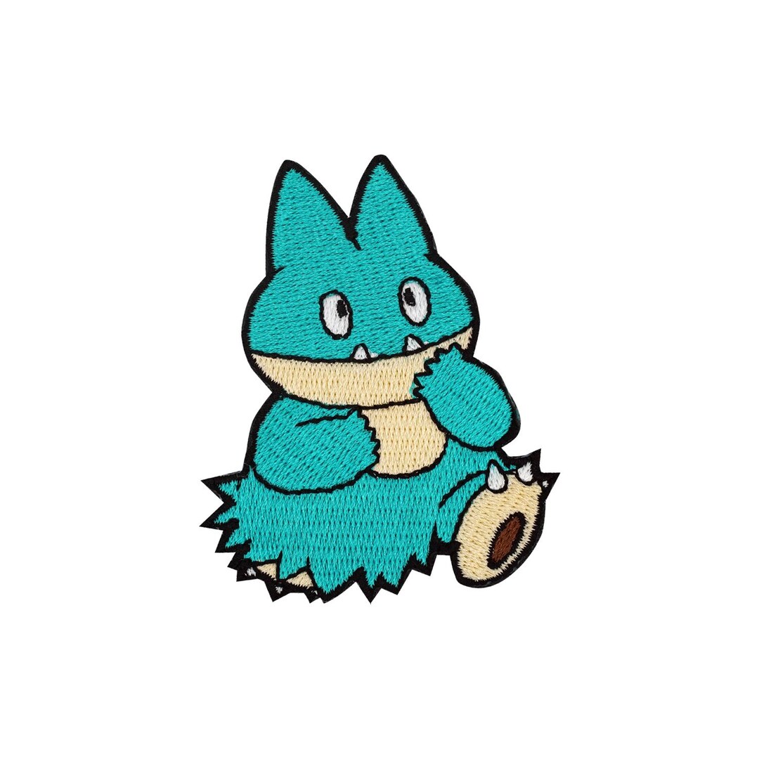 Munchlax Patch Pokemon Iron on Patch Sew on Patch Anime Cartoon Patch ...