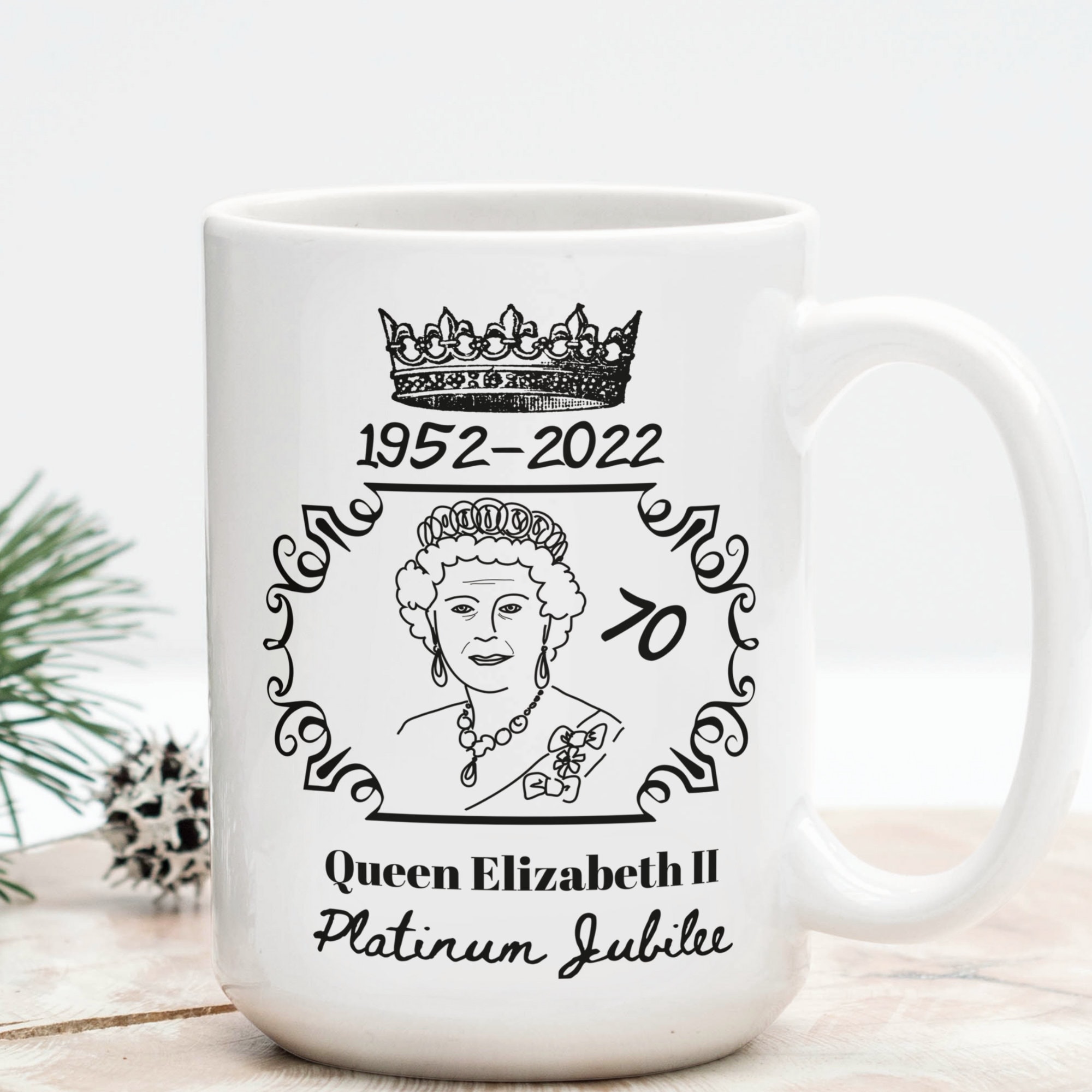 Queen Elizabeth II | Queen Elizabeth Mug| Her Majesty the Queen ...