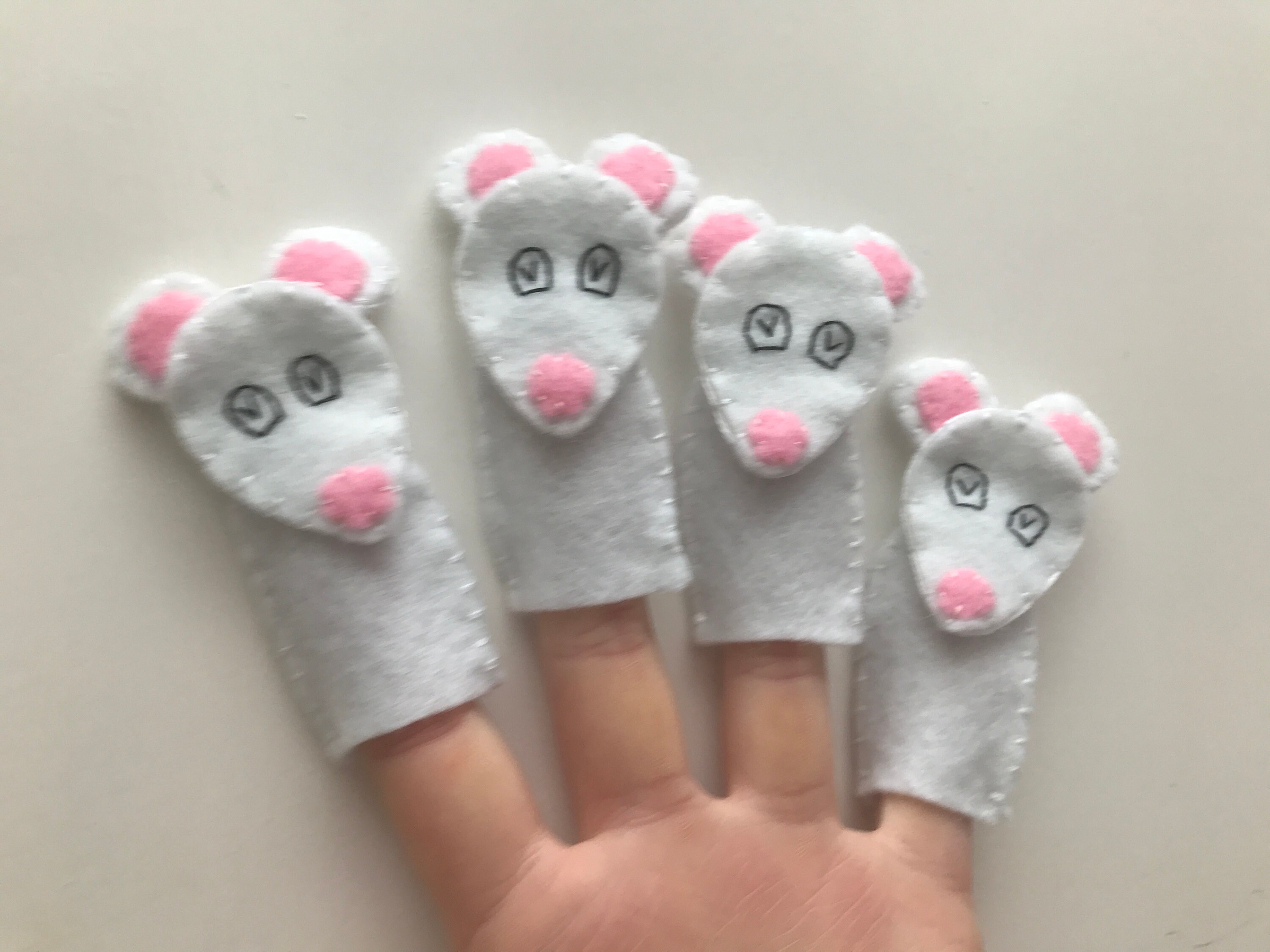 Rat Finger Puppet | Etsy