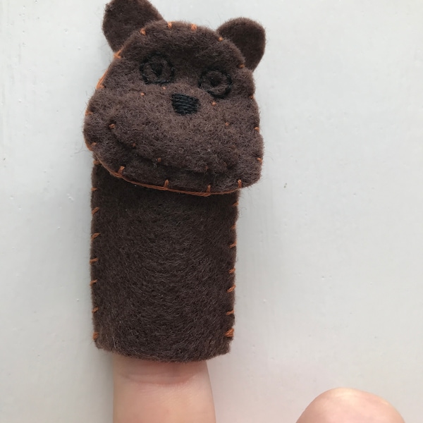 Brown Bear Brown Bear Finger Puppets - Etsy