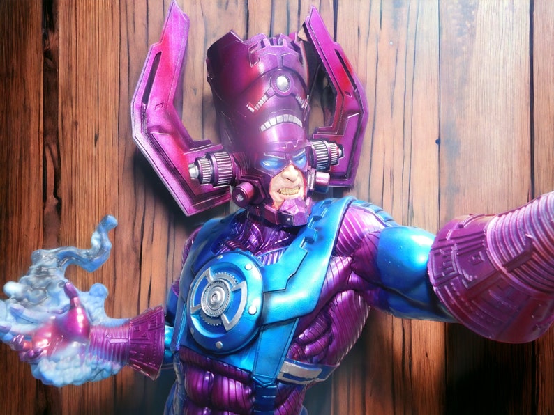 Hand Painted Wicked 3D Marvel Galactus Resin Figure - Etsy