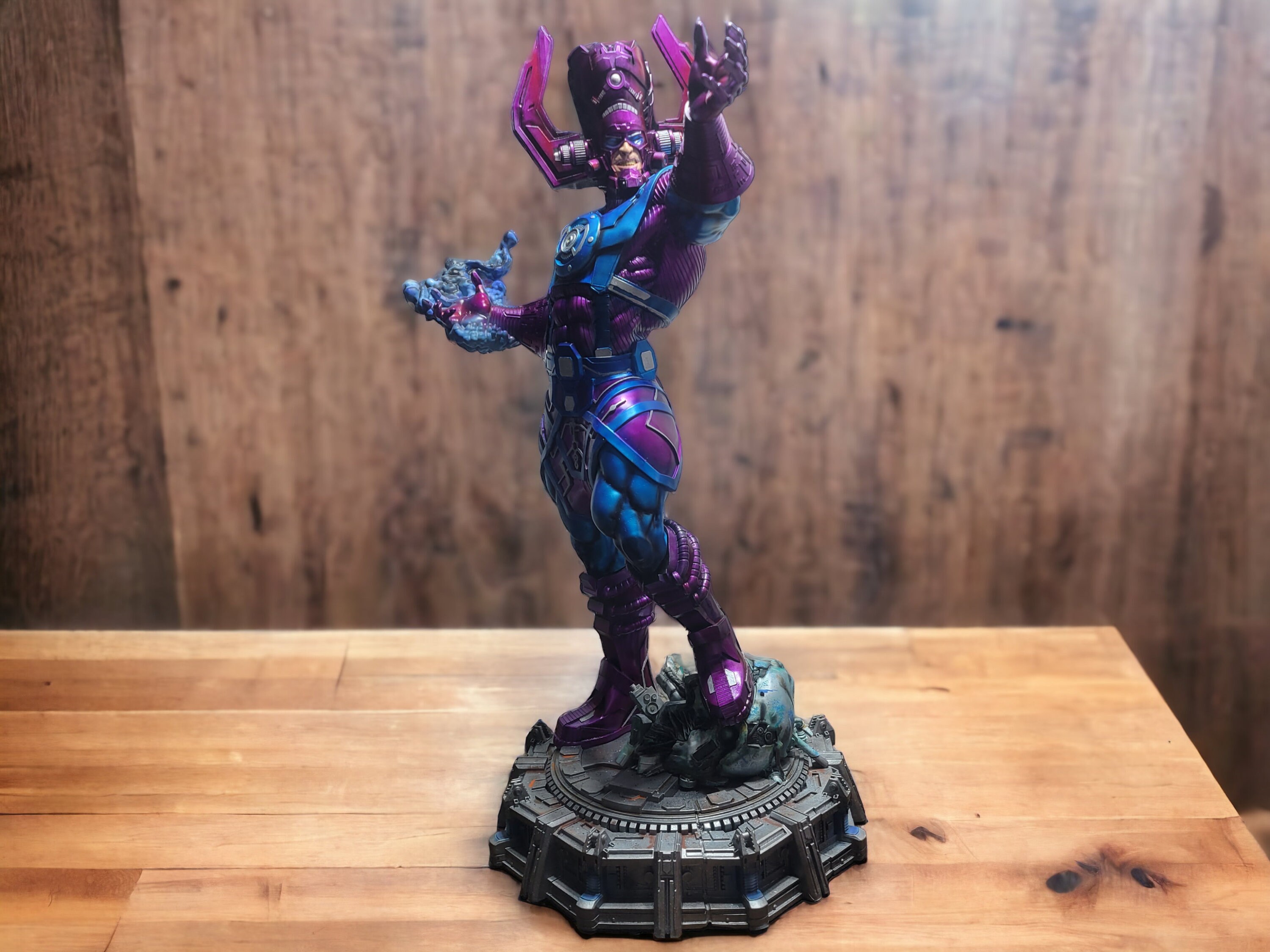 Hand Painted Wicked 3D Marvel Galactus Resin Figure - Etsy