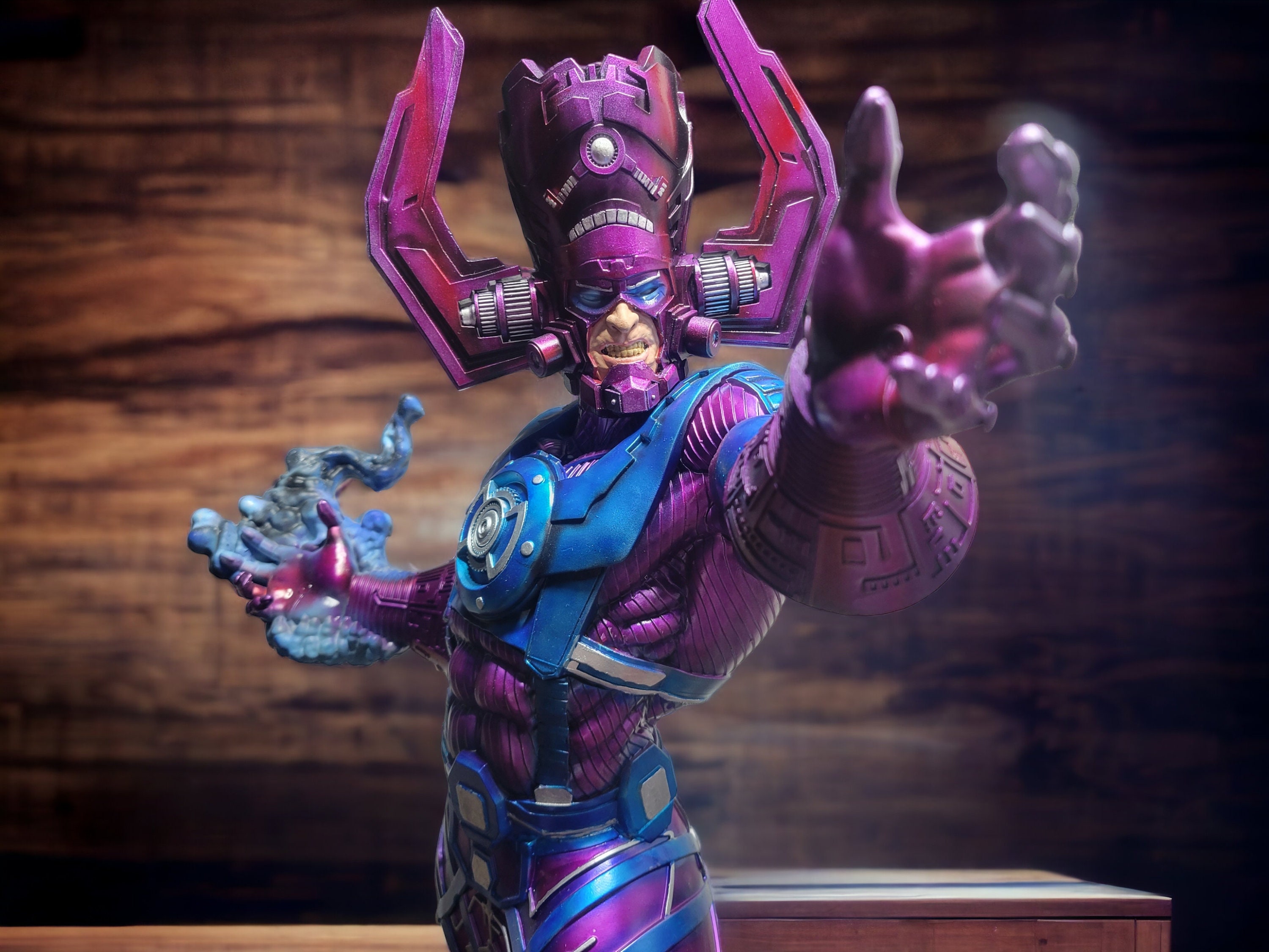 Hand Painted Wicked 3D Marvel Galactus Resin Figure - Etsy