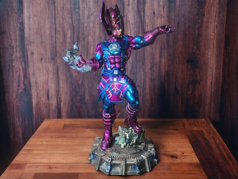 Hand Painted Wicked 3D Marvel Galactus Resin Figure - Etsy