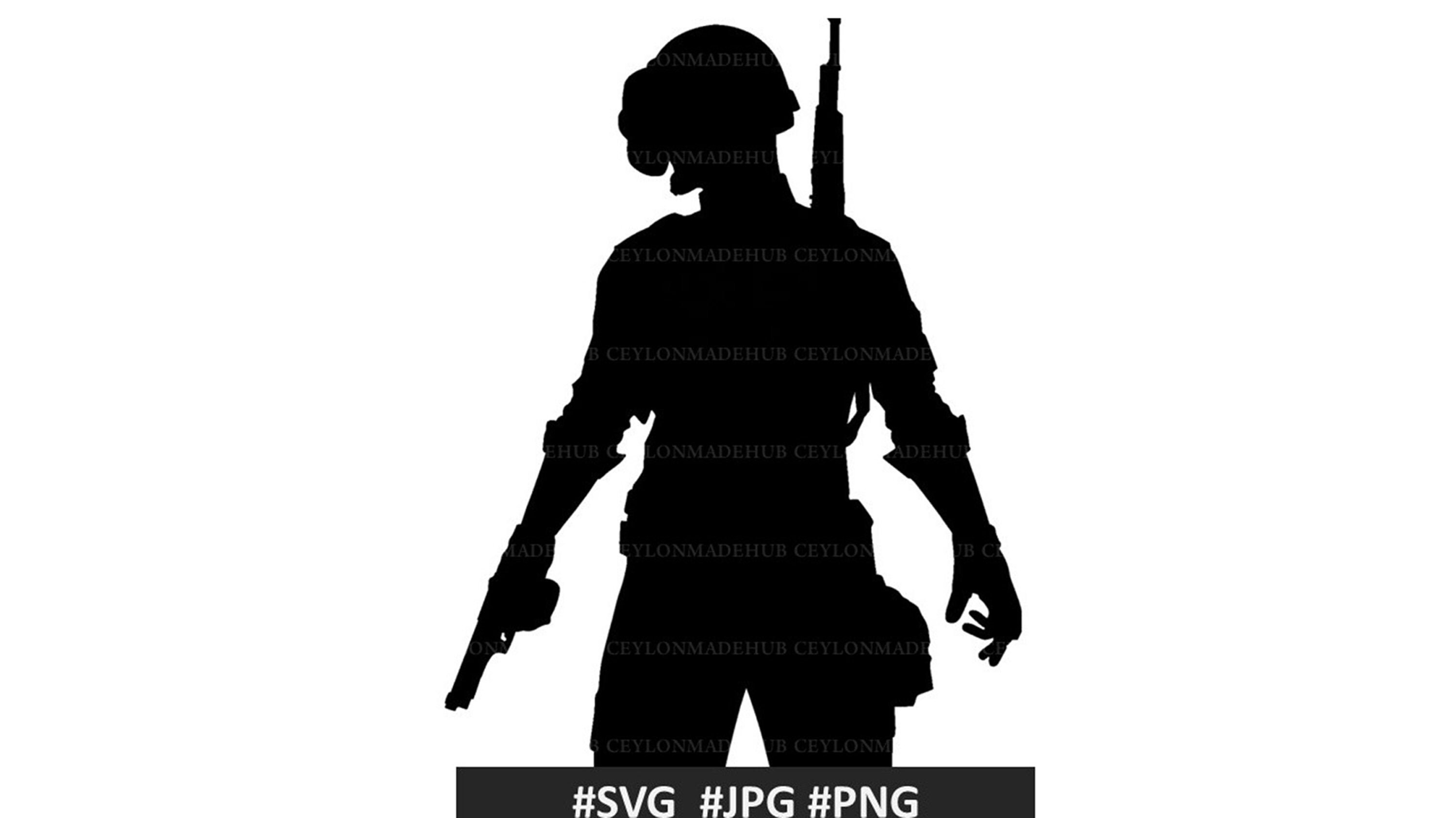 Pubg SVG File For Cricut For Silhouette Cut Files Vector | Etsy