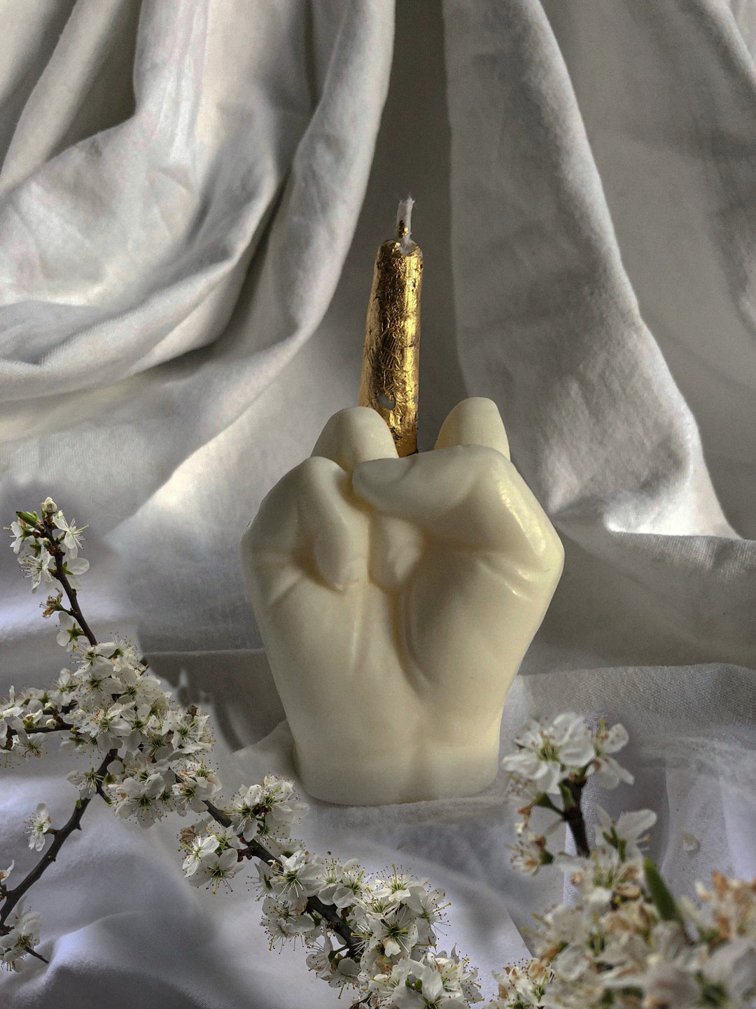 Middle Finger Candle, Fuck You Candle, Hand Gesture Candle, Gift Ideas ...