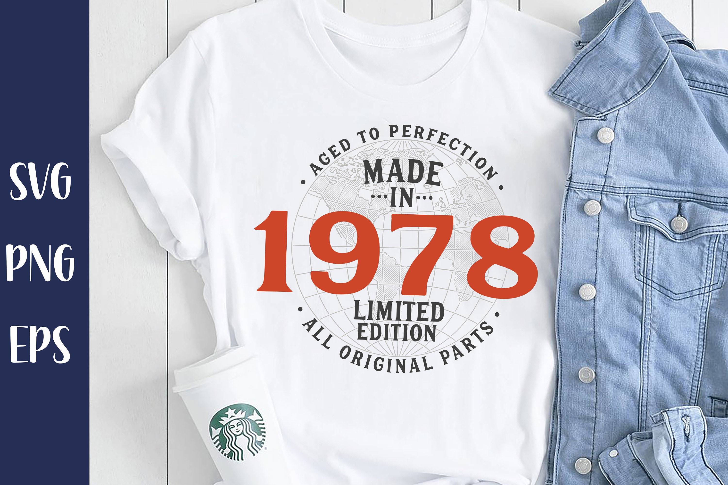 Made in 1978 Limited Edition SVG PNG EPS File All - Etsy Made in 1978 Limited Edition SVG PNG EPS File All - Etsy