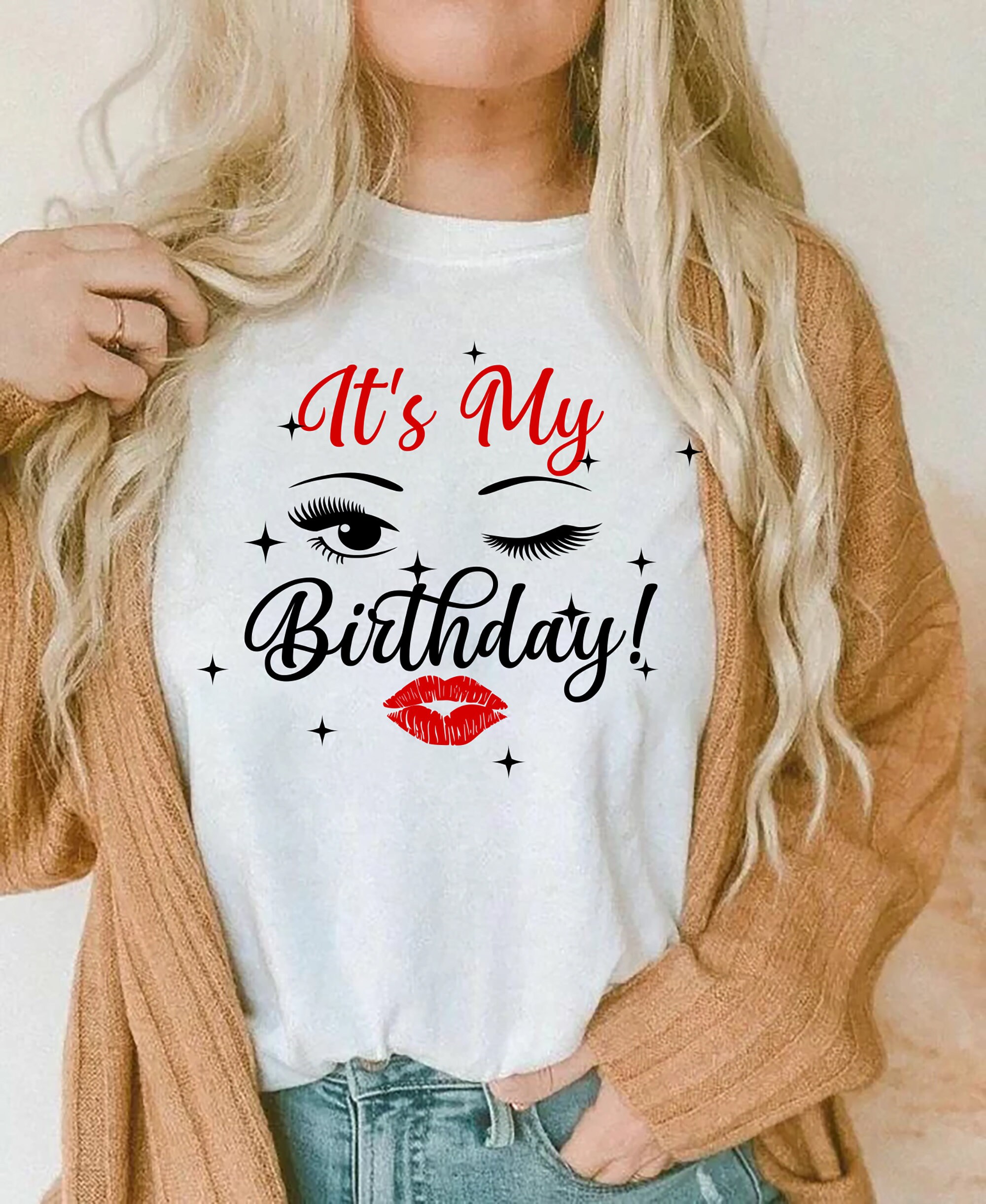 It's My Birthday SVG PNG EPS File Party Girl Svg - Etsy
