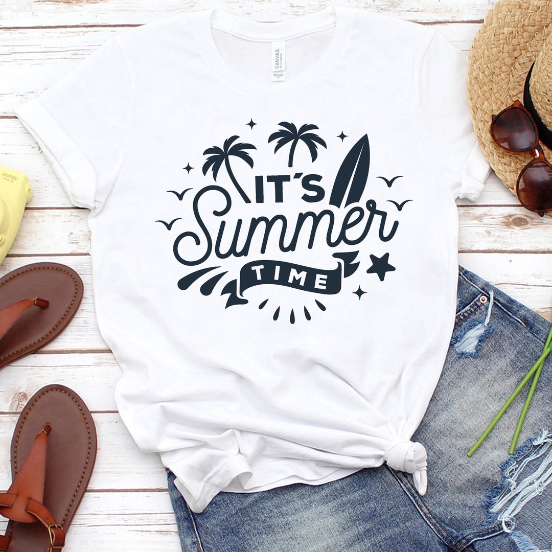 It's Summer Time SVG PNG EPS File, Summer Svg, Sunrays Sunsets, Welcome ...
