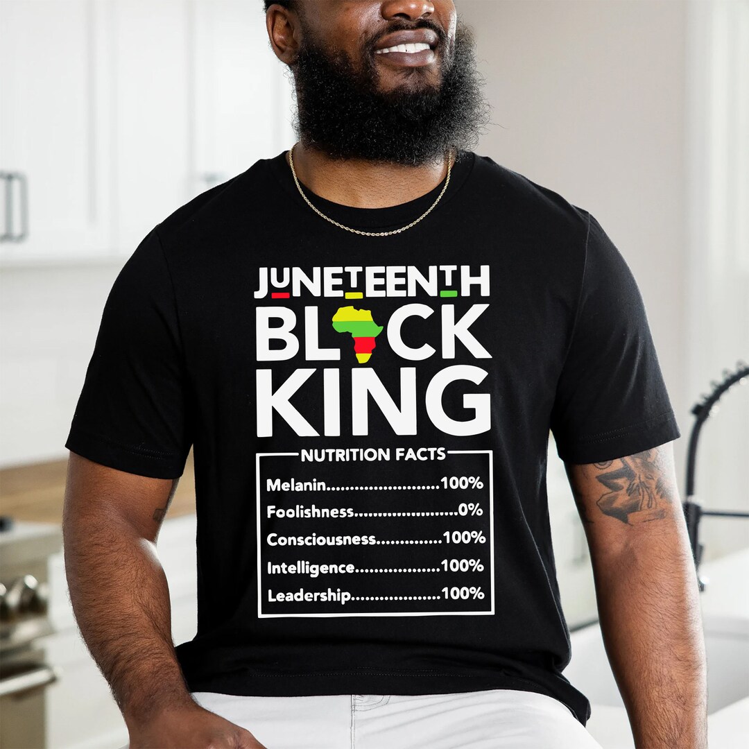 Juneteenth Black King SVG PNG EPS File, Juneteenth, Black History Month ...