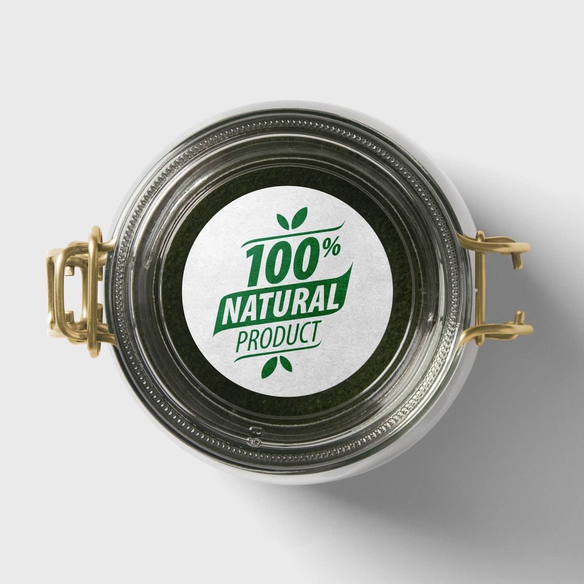 100% Natural Product SVG PNG EPS File, Natural Product Logo Svg, Logo ...