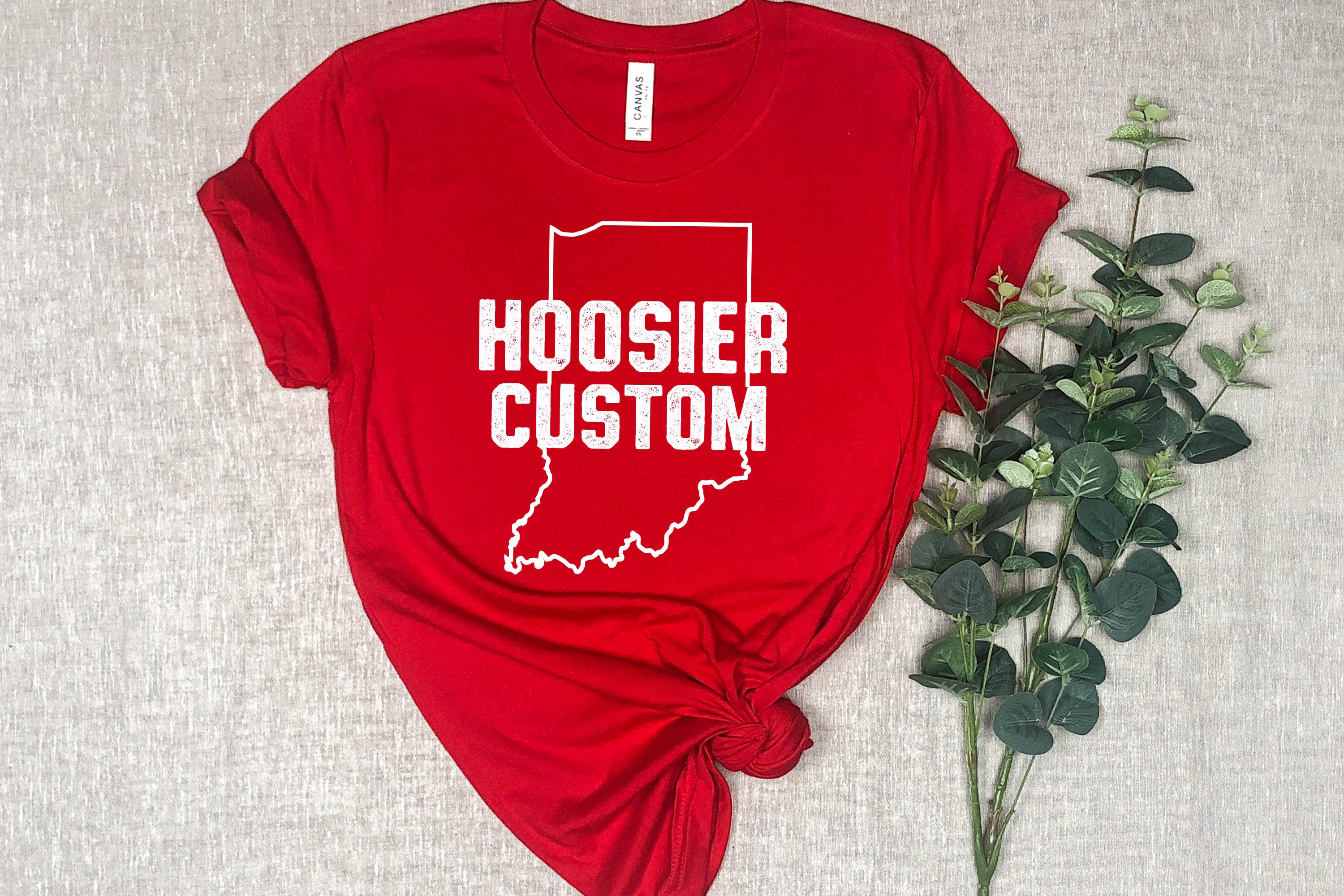 Hoosier Custom SVG PNG EPS File for Digital Download, Add the ...