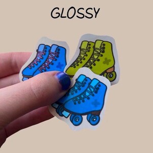 Roller Skate Sticker Bundle - Etsy