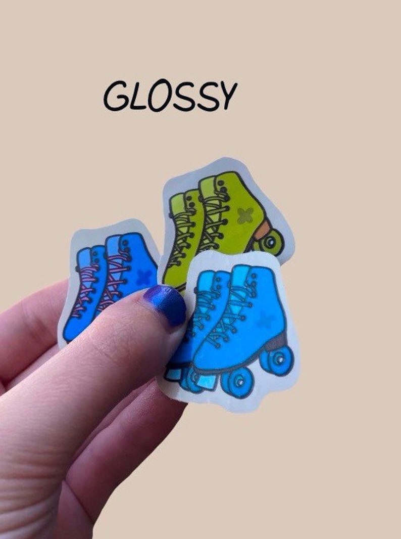 Roller Skate Sticker Bundle - Etsy