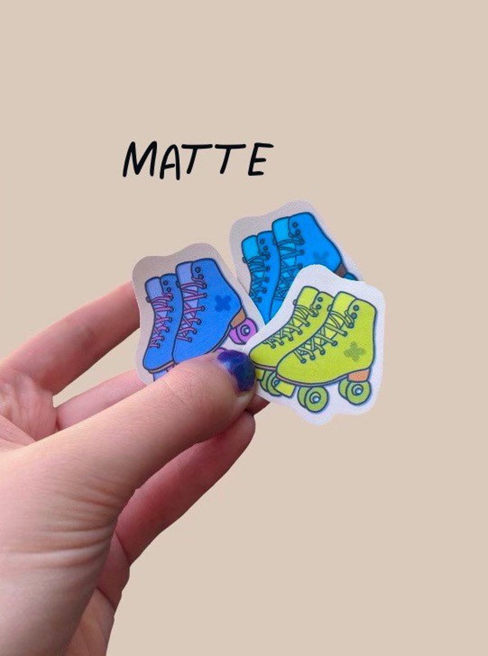 Roller Skate Sticker Bundle - Etsy