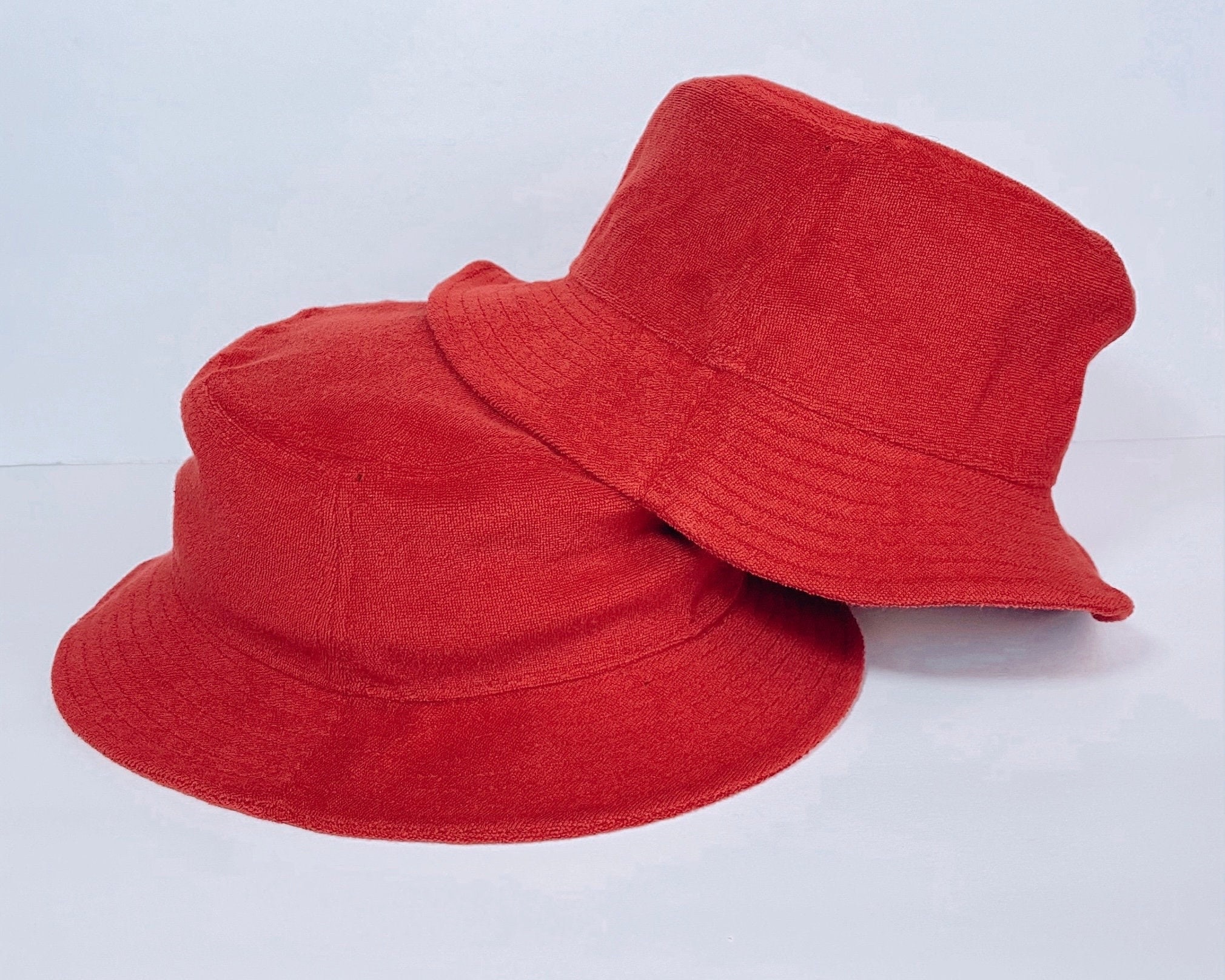 Bucket Hat, Terry Cloth Bucket Hat for Adults and Kids, Luxury Summer ...