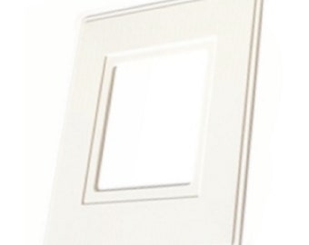 Light Switch Surround Single and Double Plug Socket Finger Plate Panel ...