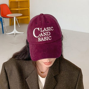 Custom Hat Embroidered Hat Initial Cap Personalized Ball Cap Custom Hat ...