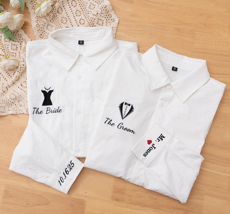 Bridesmaid Button Down Shirt-getting Ready Shirts for Wedding ...