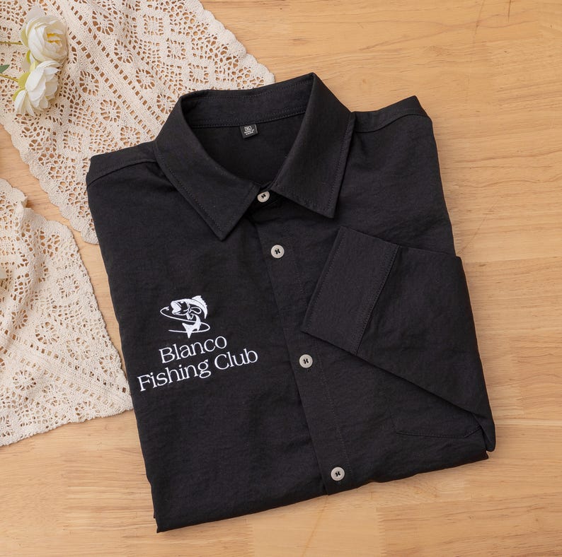 Uniform Workshirt With Custom Embroidered Name-custom Uniform Shirt ...