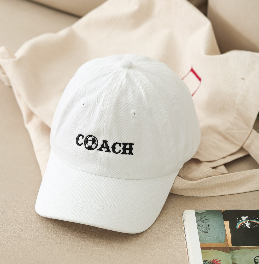 Coach Hat, Custom Text Hat, Embroidered Hats, Football Coach Gifts ...