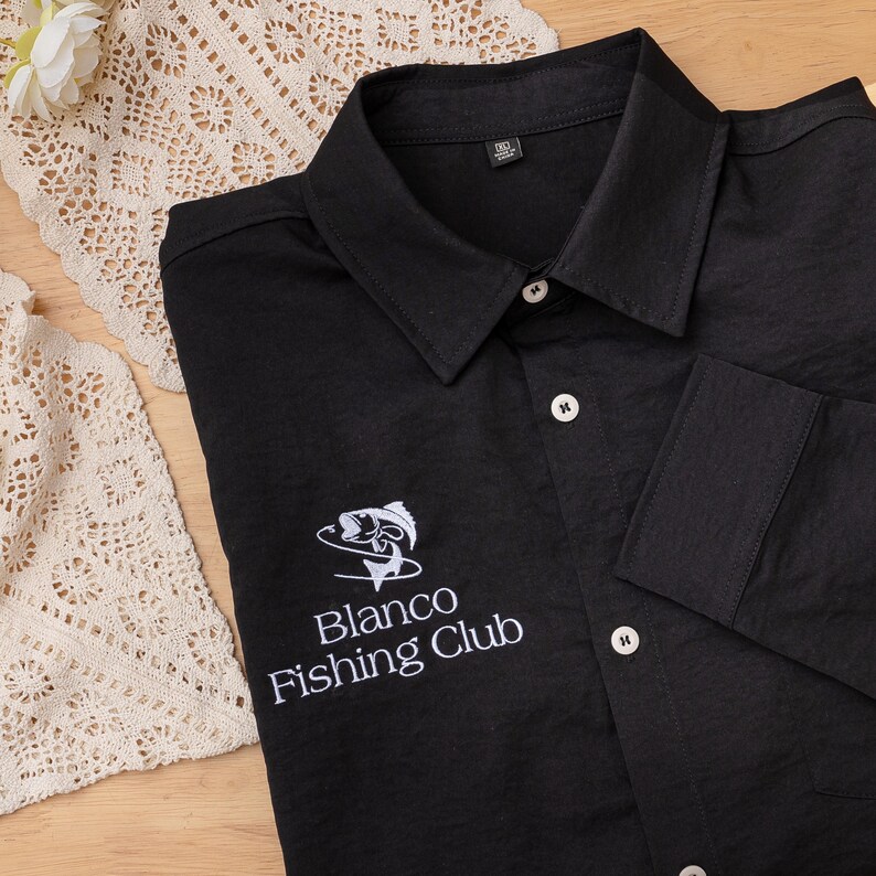 Uniform Workshirt With Custom Embroidered Name-custom Uniform Shirt ...