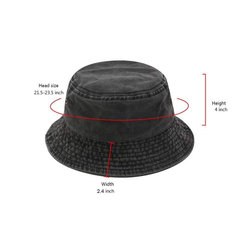 Customized Embroidered Bucket Hat Custom Text Embroidery - Etsy