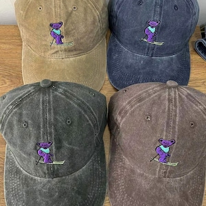 Custom Washed Dad Hat Embroidered Dad Cap Unstructured Gym Cap - Etsy