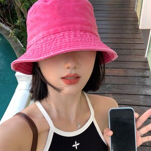 Custom Bucket Hat Embroidered Hat Custom Logo Embroidery Name Bucket ...