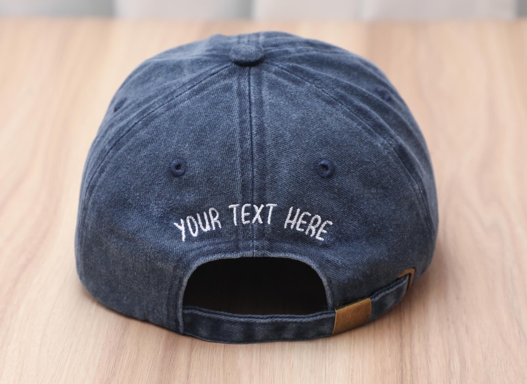 Customized Group Logo Advertising Embroidered Baseball Cap Monogram Hat ...