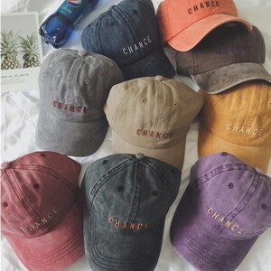 Custom Embroidered Dad Cap Washed Dad Hat Unstructured Gym Cap Bachelor ...