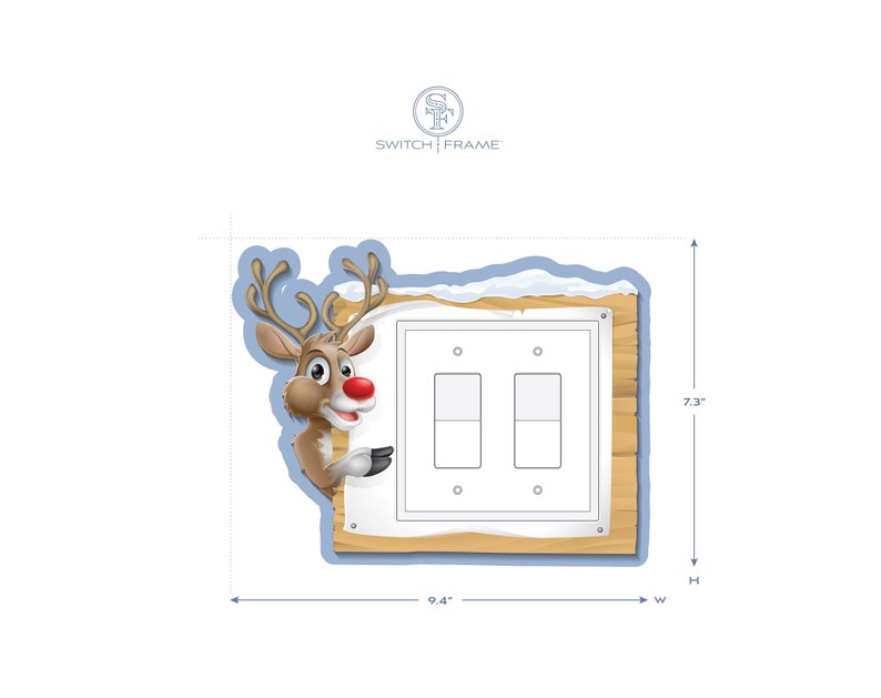 Rudolf Light Switch Frame Outlet Frame Decorative Light - Etsy