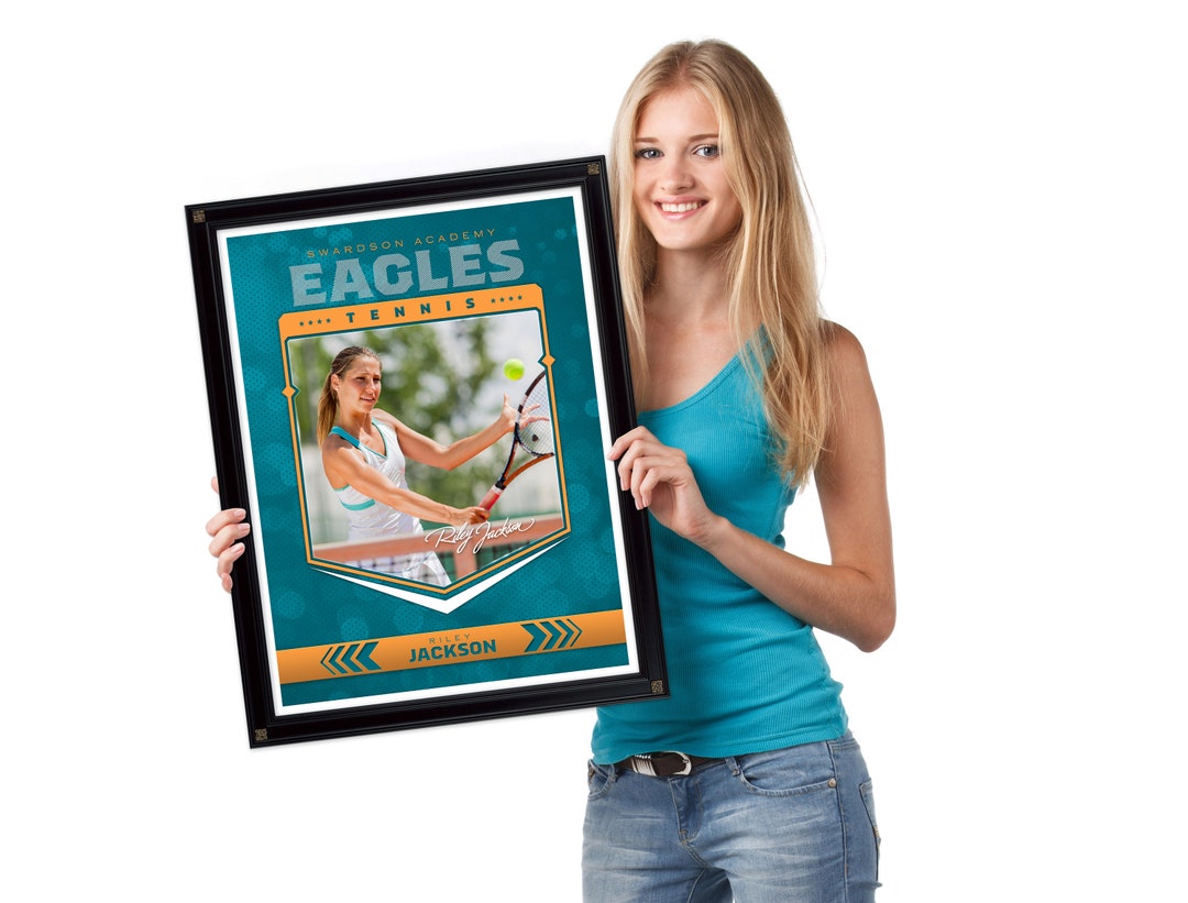 18" X 24" CUSTOM SPORTS POSTER, Custom Athletic Sports Poster ...