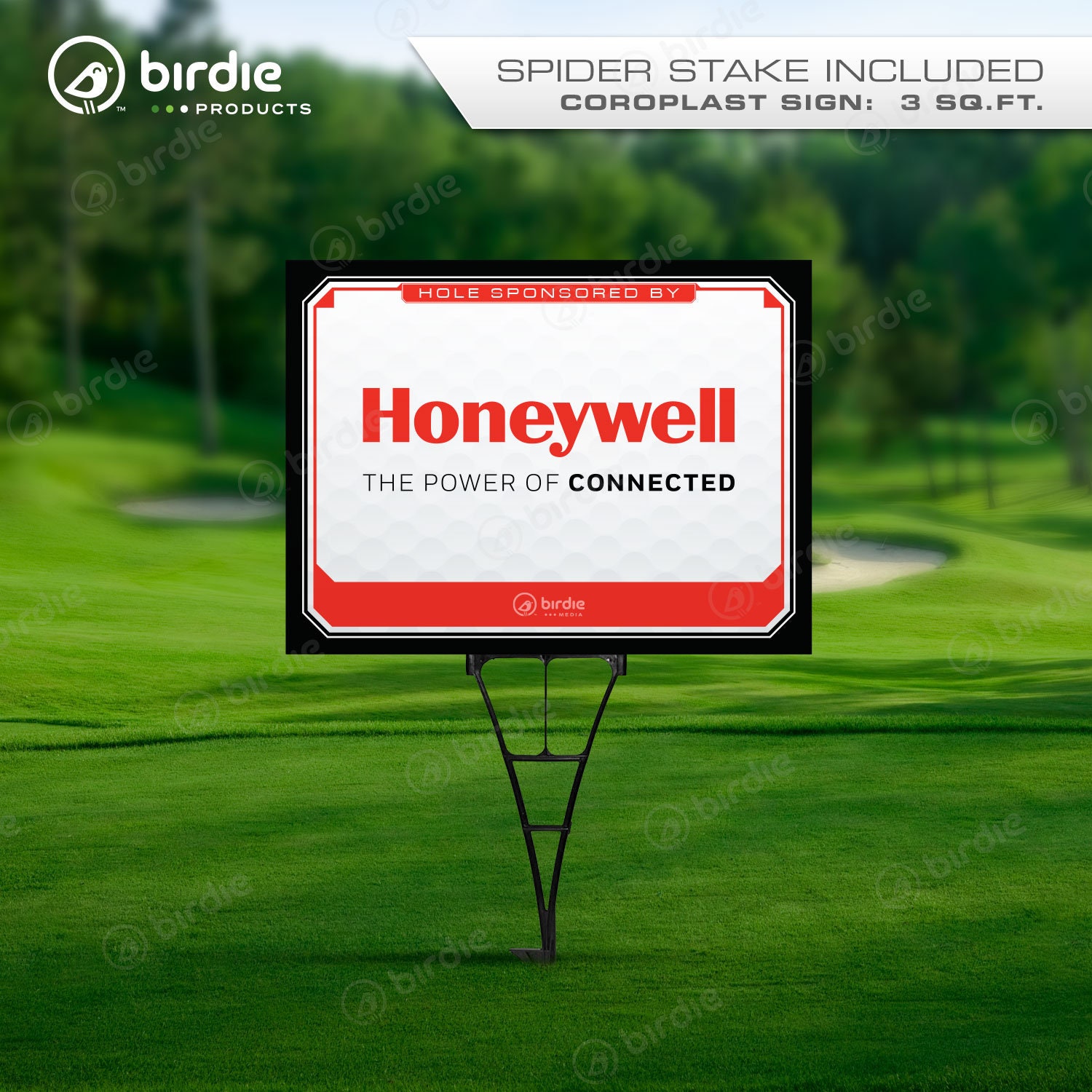 Golf Tee Signs Golf Tournament Signs 18" X 24" Coroplast Signs With ...
