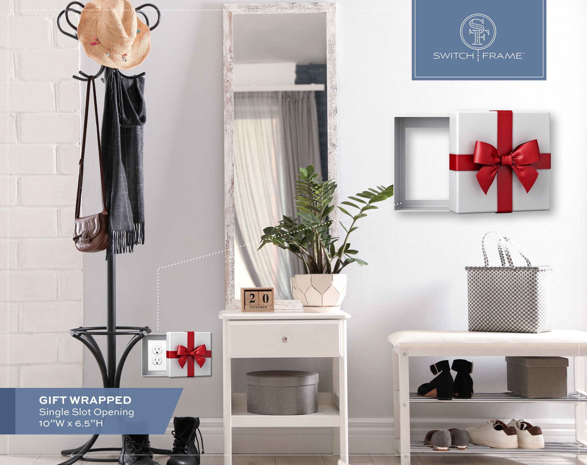 Gift Wrapped Switch Frame Decorative Light Switch Frame - Etsy